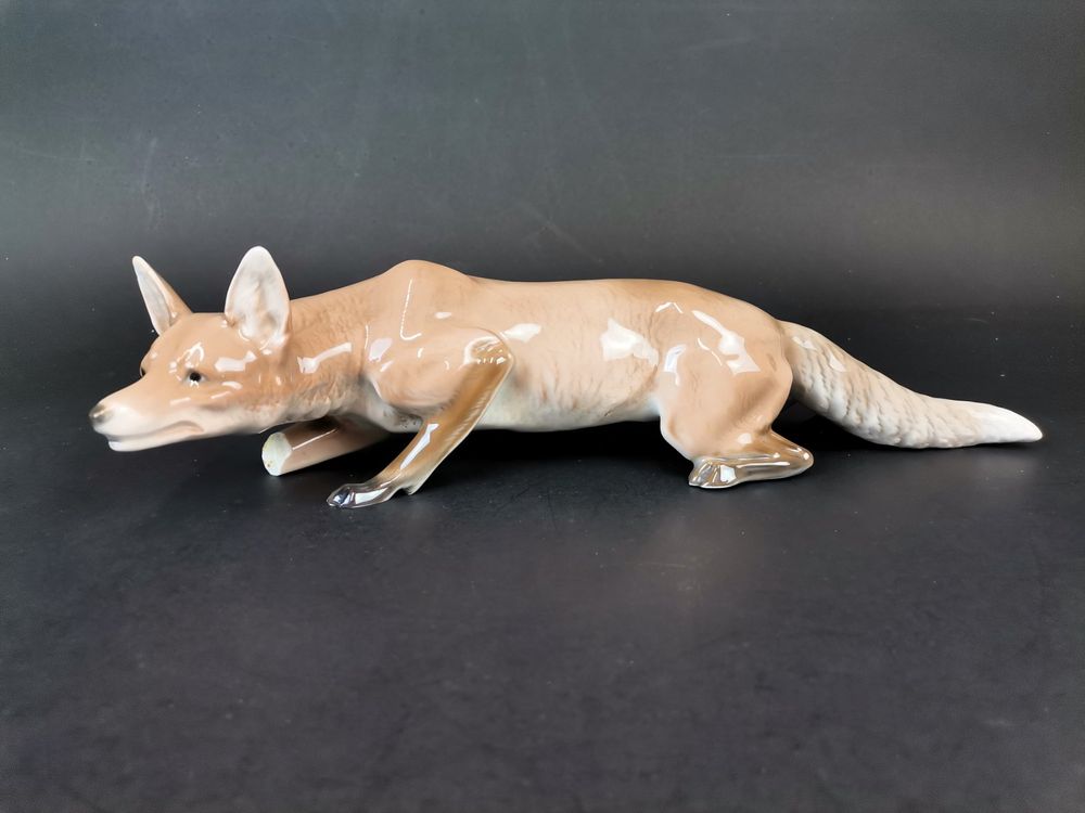 ROSENTHAL Porzellan Schleichender Fuchs Figur | Kaufen auf Ricardo
