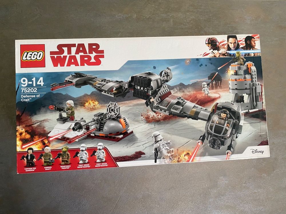 LEGO Star Wars 75202 - Defense of Crait - 746 Teile (Neu und ...