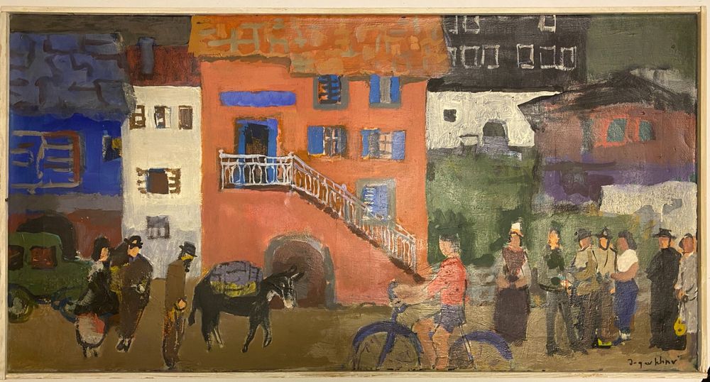 Ölgemälde von Hans Gordon Jegerlehner (1906-1974) (Gebraucht) in ...