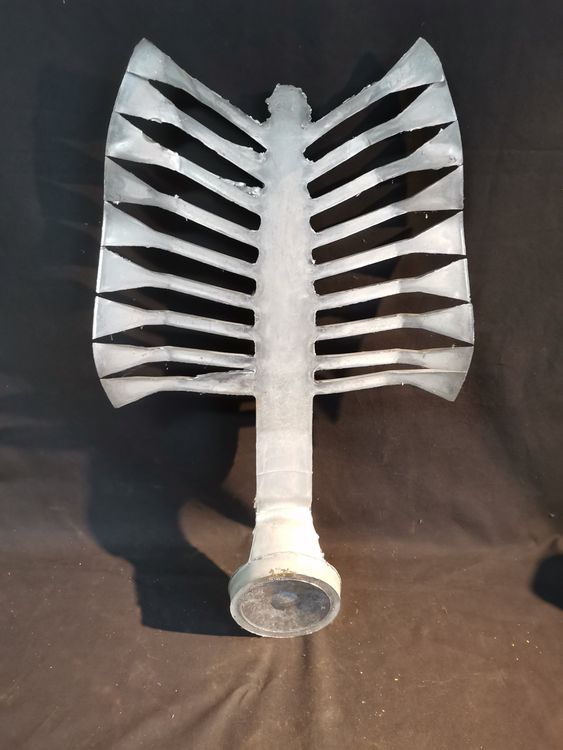 Skelett, Rippen, Körper, Aluskulptur, Gerippe, Kunst, Skulpt (Gebraucht ...