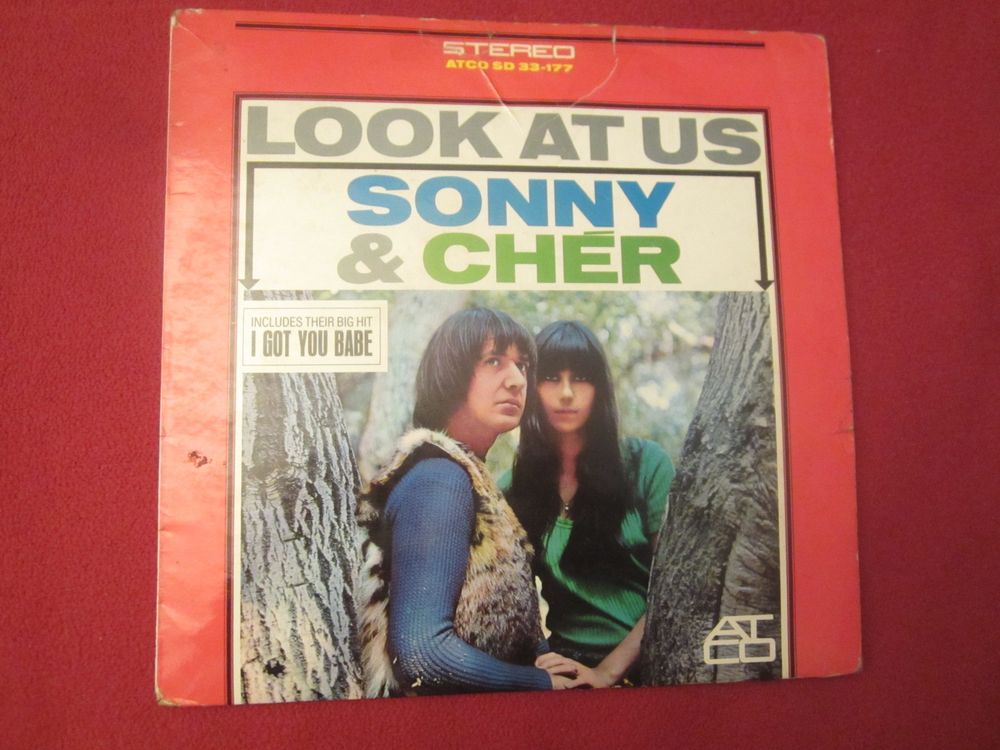 Sonny & Cher Schallplatte - Look At Us - (1965) (Gebraucht) in ...