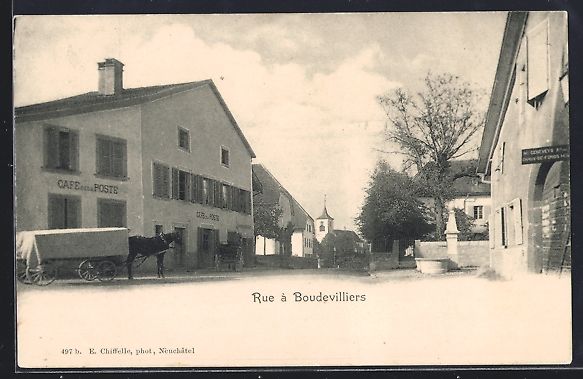 Boudevilliers, Cafe de la Poste et une r (Gebraucht) in Berlin für CHF ...