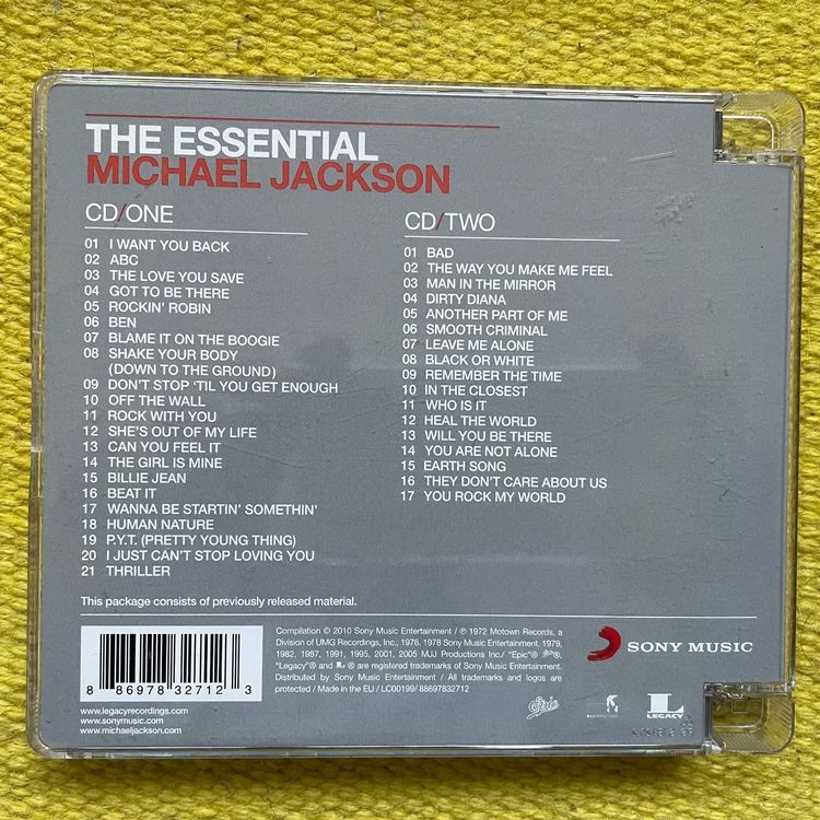MICHAEL JACKSON-2CD THE ESSENTIAL | Kaufen auf Ricardo