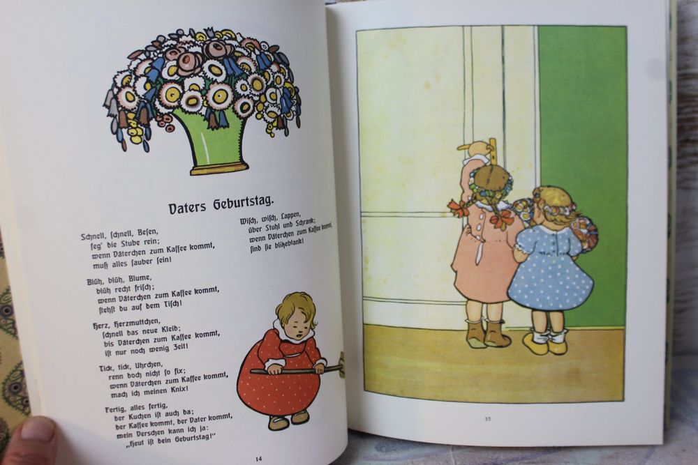 Auf der bunten Wiese – Kindergedichte von Paula Dehmel Insel (Gebraucht ...