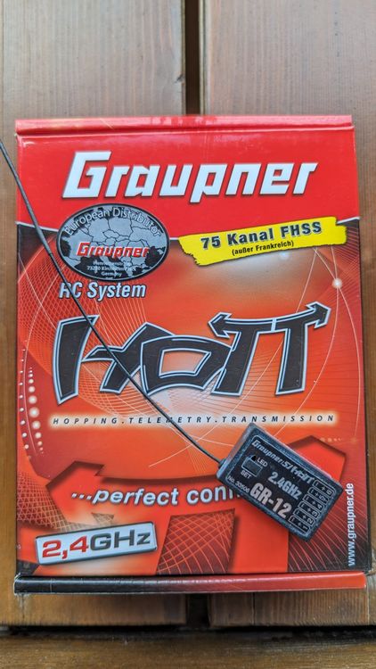 Graupner GR-12 HOTT FHSS Empfänger (Gebraucht) in für CHF 38 – mit ...