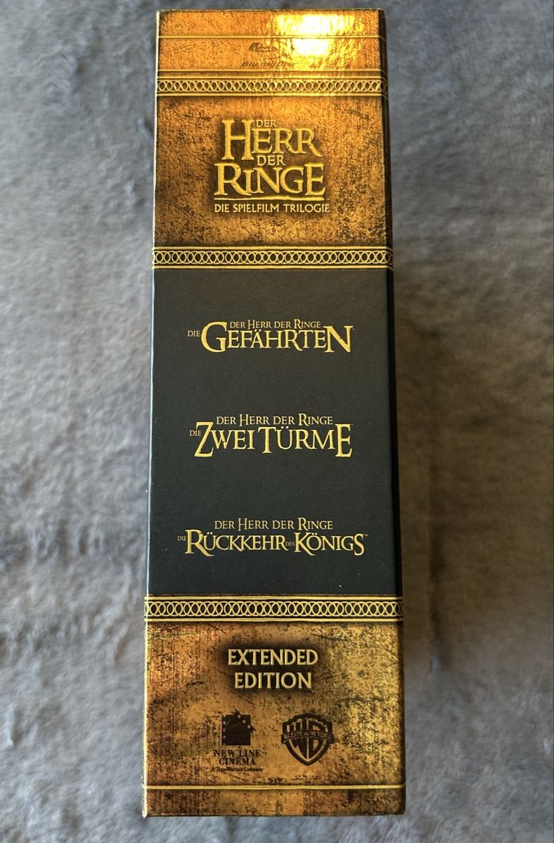 Herr der Ringe Trilogie Blu-ray Extended Edition Box Set (Neu (gemäss ...