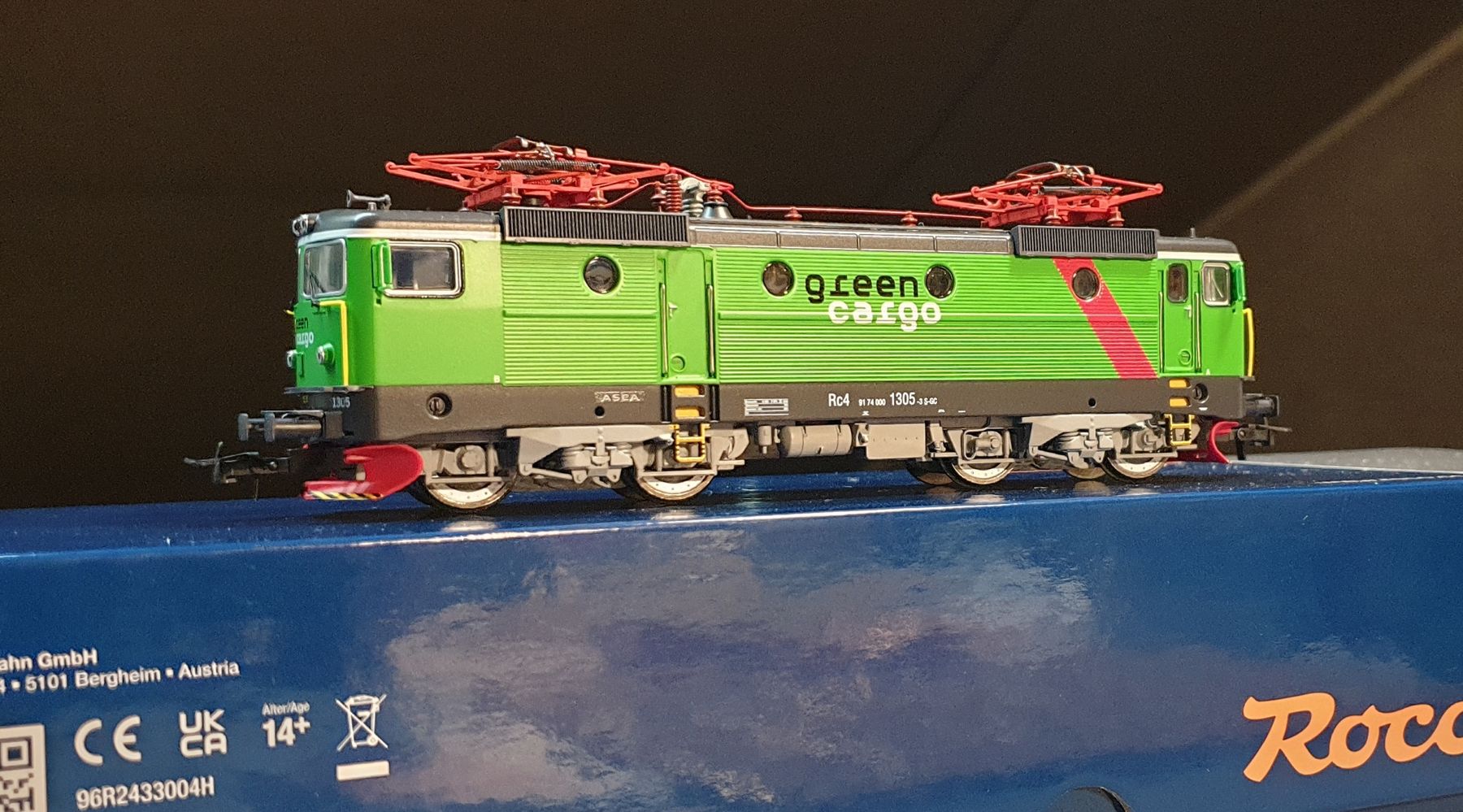 Roco H0: E-Lok Rc4 "green cargo" - DCC Sound (Neu (gemäss Beschreibung ...