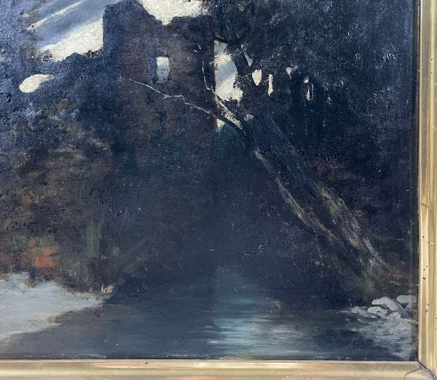 Antikes Gemälde mit faszinierendem Sujet Signiert (Gebraucht) in Root für CHF 15 – mit Lieferung ...