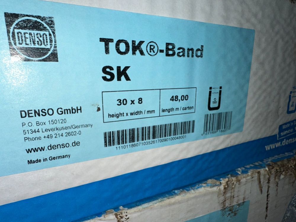 Bitumenfugenband, TOK Band, Fugenband, 96 lm (Neu und originalverpackt ...