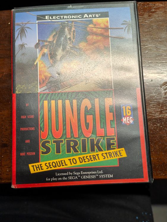 Jungle Strike Sega Genesis (Gebraucht) in Horw für CHF 19 – mit Lieferung auf Ricardo kaufen