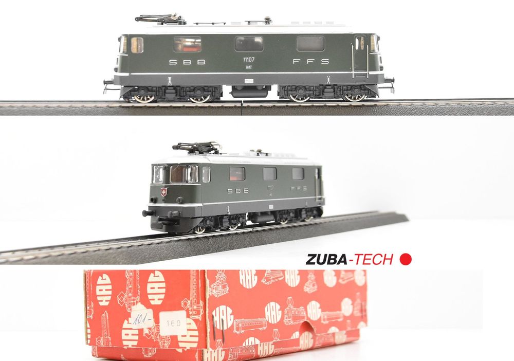 HAG 160 E-Lok Re 4/4 II SBB H0 WS Analog mit OVP (Gebraucht) in St. Gallen für CHF 84 – mit ...