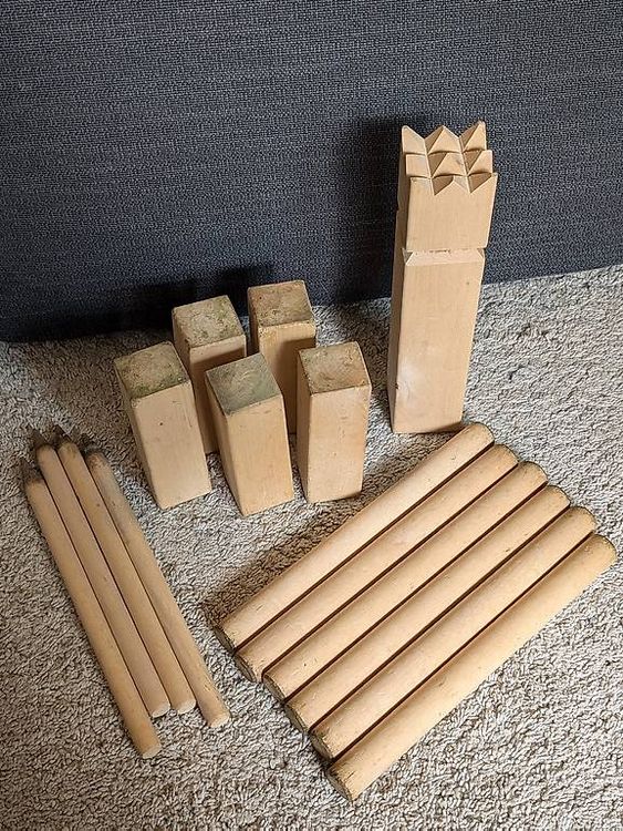 Kubb Wurfspiel - Wikinger Schach | Kaufen auf Ricardo