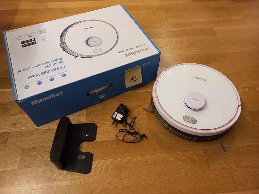 Saugroboter Mamibot EXVAC 880 Wisor 12 | Kaufen auf Ricardo