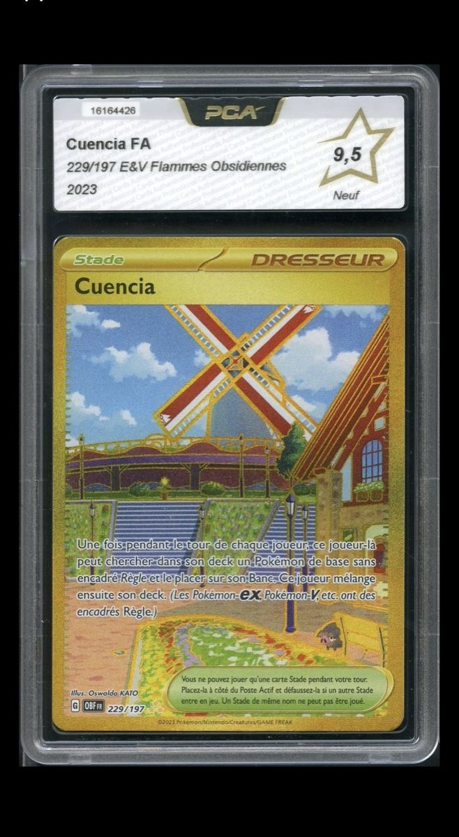 Carte Pokémon Cuencia FA 229/197 Obsidiennes NEUF 9.5 PCA (Neu (gemäss ...