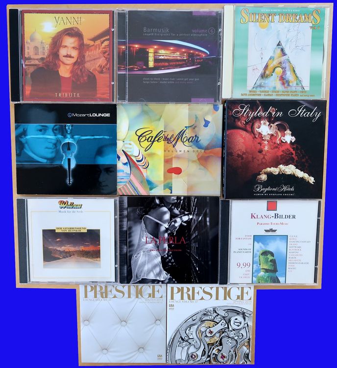 Lot/Sammlung 11 CD's Lounge/Ambient/Meditation in s.g. Zust (D'occasion ...