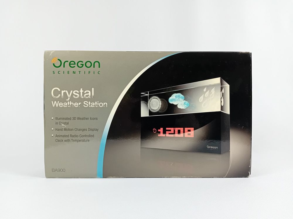 OREGON SCIENTIFIC - crystal weather station BA900 (Neu und ...