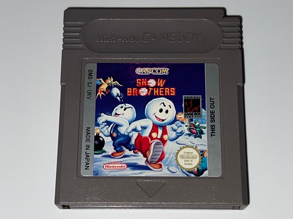 Game Boy Classic (GB) Spiel - Snow Brothers - selten (Gebraucht) in ...