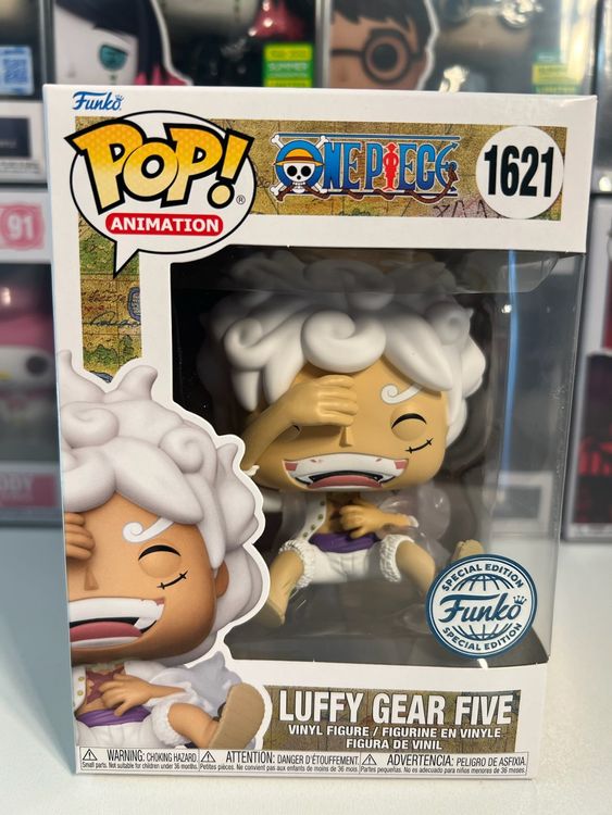 Funko POP! Animation One Piece Luffy Gear Five (Laughing) (Neu und ...