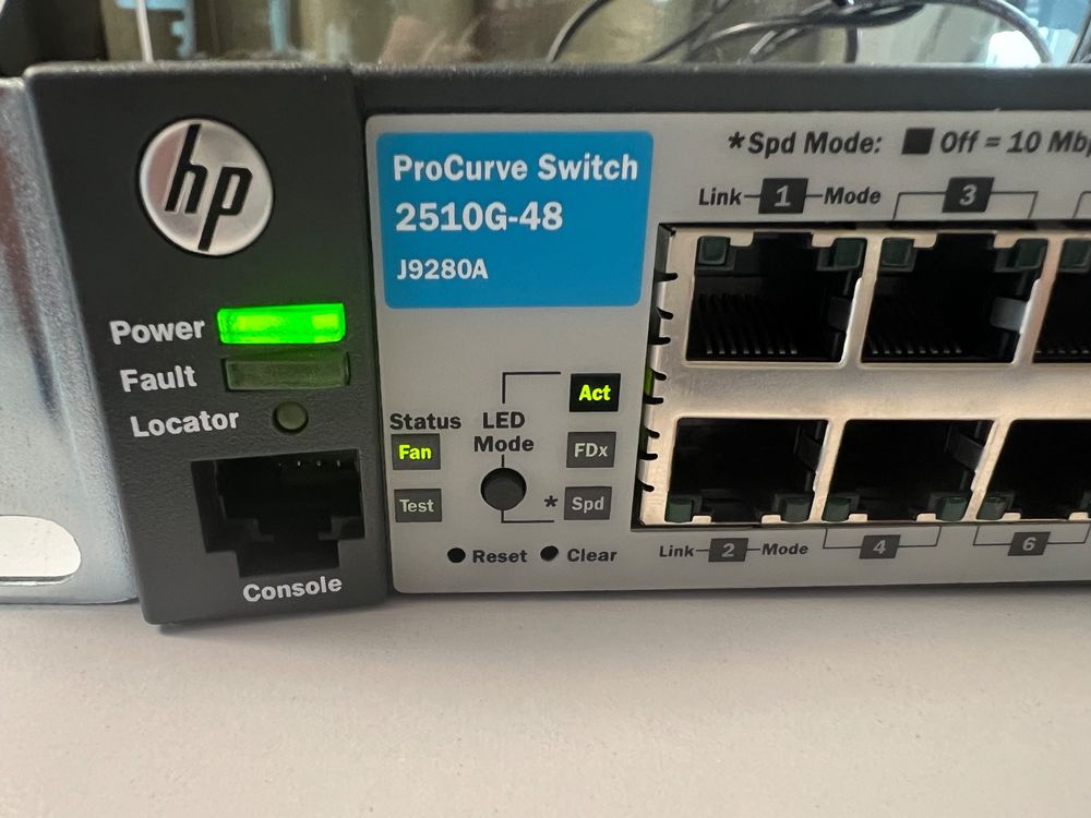 HP - J9280A - HP Procurve Switch 2510-48G (Gebraucht) in für CHF 1 ...