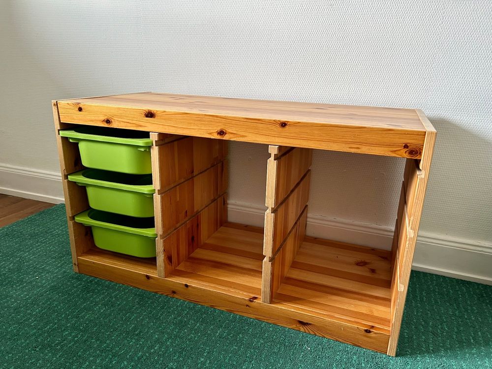 IKEA / TROFAST mit 3 Boxen (hellgruen) (Gebraucht) in Dietlikon für CHF ...