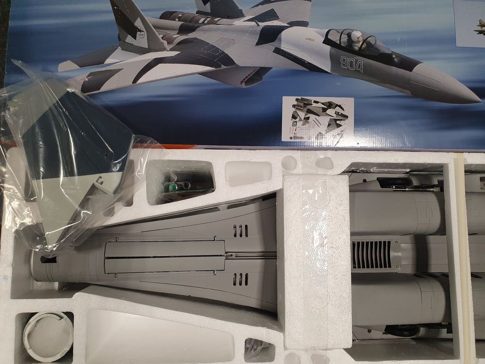 Freewing SU-35 Grey Camo EPO 1080mm High Performance PNP (Neu und ...