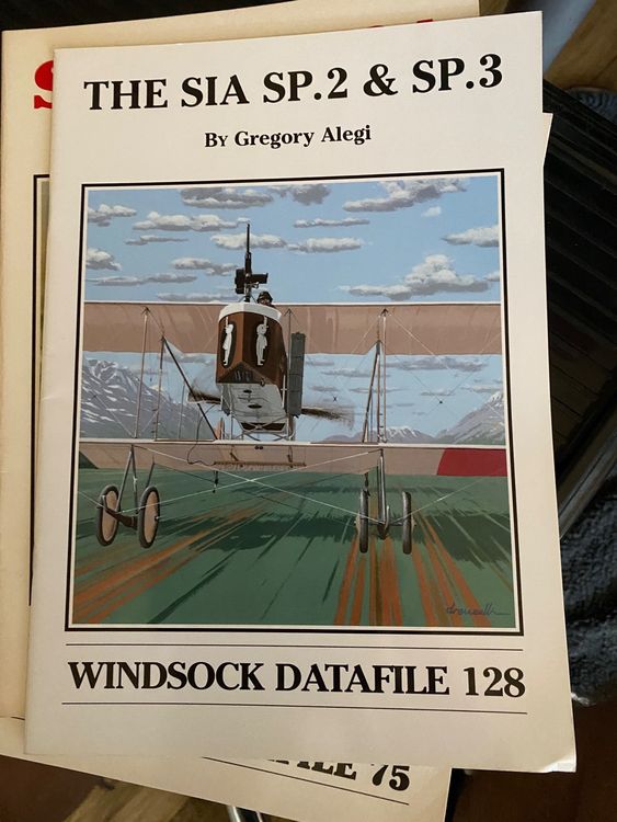 BUCH ENG THE SIA SP.2/3 WWI WINDSOCK DATAFILE 128 | Kaufen auf Ricardo