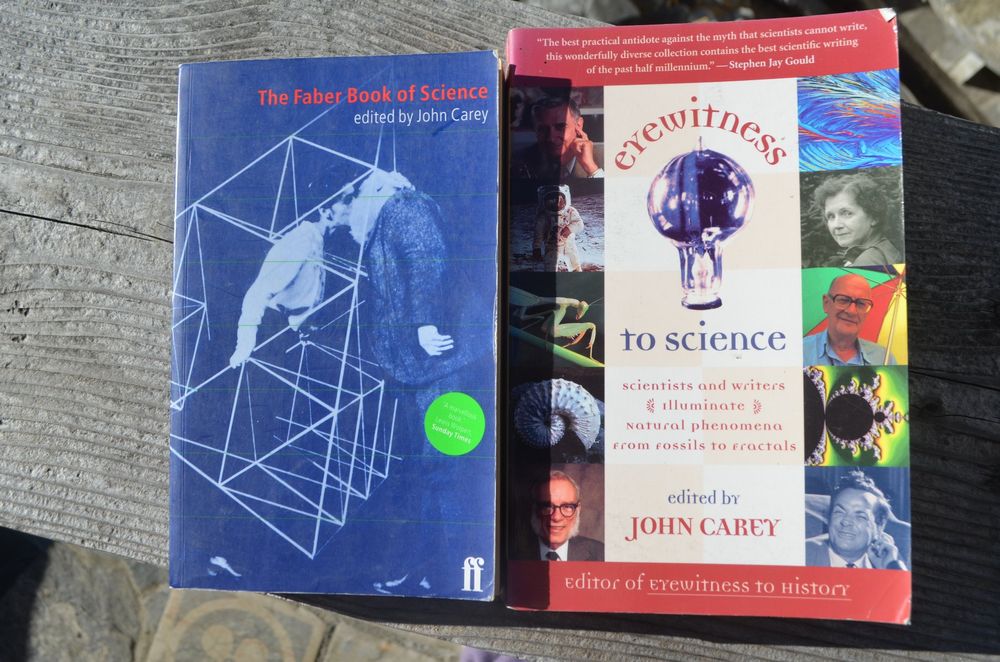John Carey Faber Book of Science und Eyewitness to Science | Kaufen auf ...