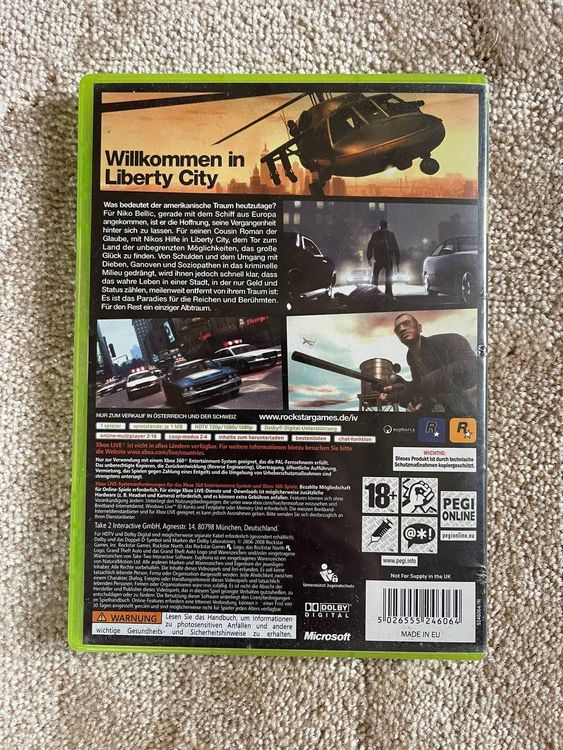 Grand Theft Auto IV, GTA 4, Xbox 360, Xbox One, Series X | Kaufen auf ...