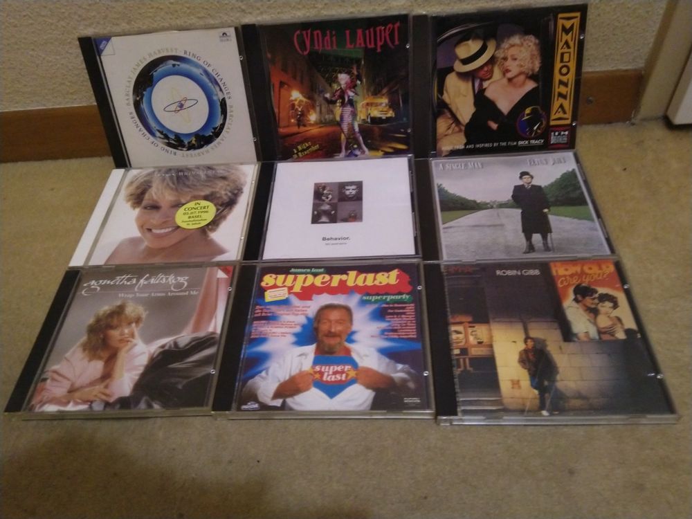 CD Sammlung Tina Turner, Madonna, Elton John, Robin Gibb usw (Gebraucht) in Hinwil für CHF 15 ...