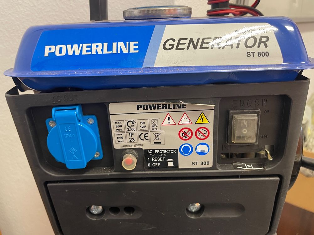 Strom Generator Powerline ST 800 | Kaufen auf Ricardo