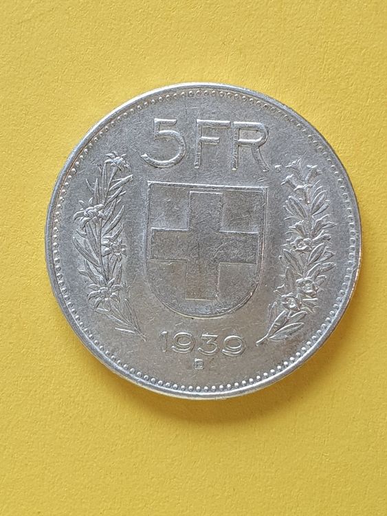 5 Franken **** 1939 | Kaufen auf Ricardo