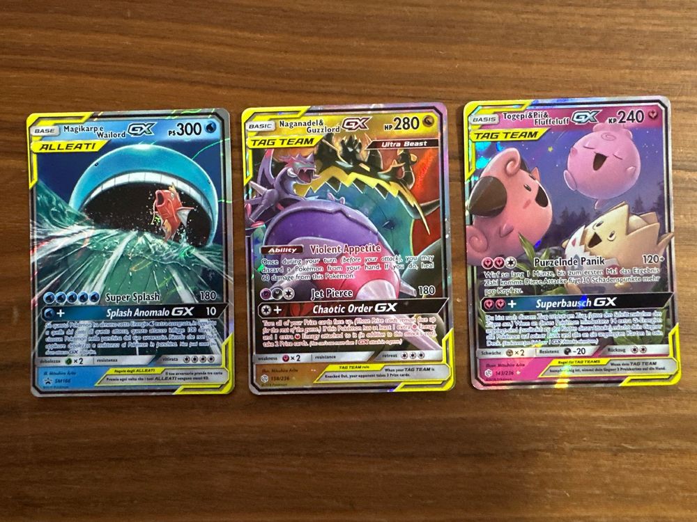 Ultra Rare Tag Team GX Set en/de/it [Set-39] | Kaufen auf Ricardo