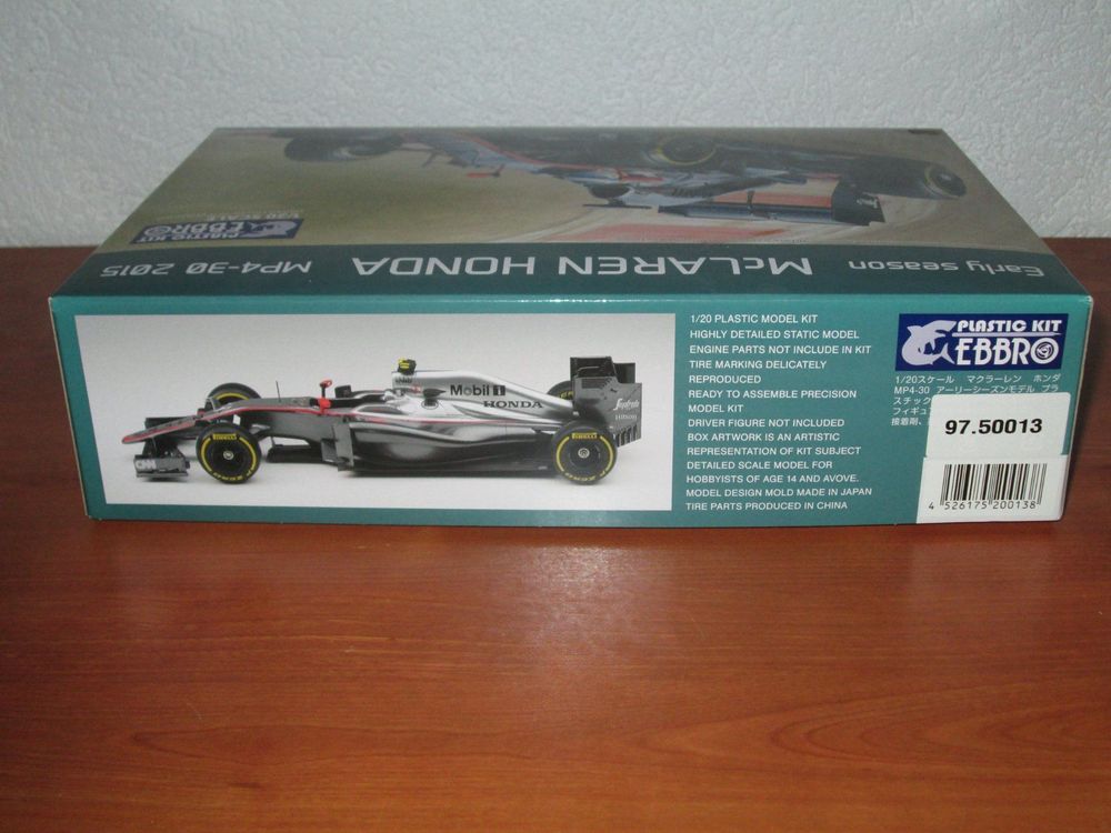 Ebbro kit McLaren Honda MP4-30 2015 1/20 | Acheter sur Ricardo