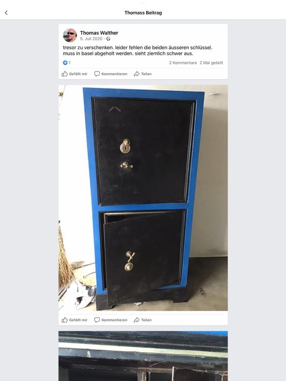 Schone Tresor Gebraucht Zu Verschenken Bild