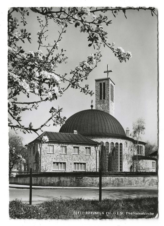 Postkarte "Theresienkirche Rheineck" (13) (Neu (gemäss Beschreibung)) in Andeer für CHF 1 – mit ...
