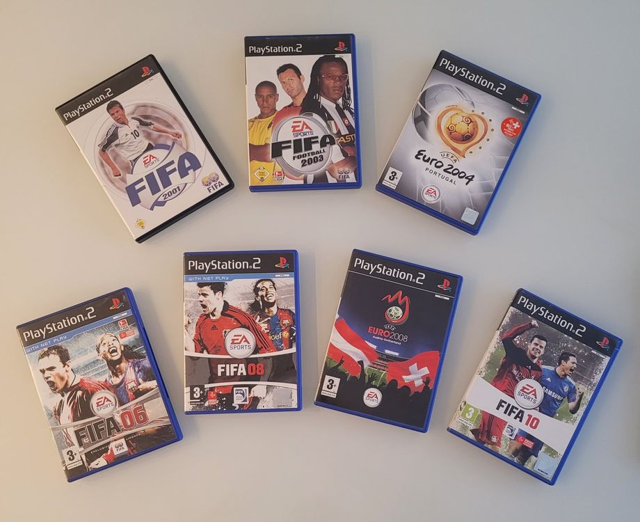 7x FIFA für Playstation 2 (PAL) (Gebraucht) in Uezwil für CHF 29 – mit ...
