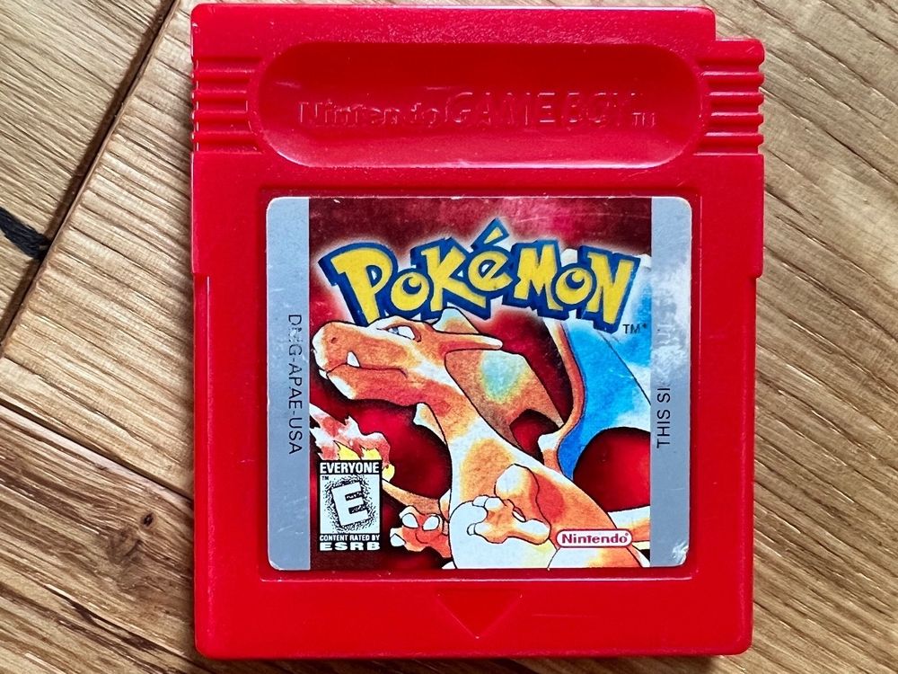 Gamboy Color - Lila inkl. Pokemon Red Edition |USA - English (Gebraucht ...