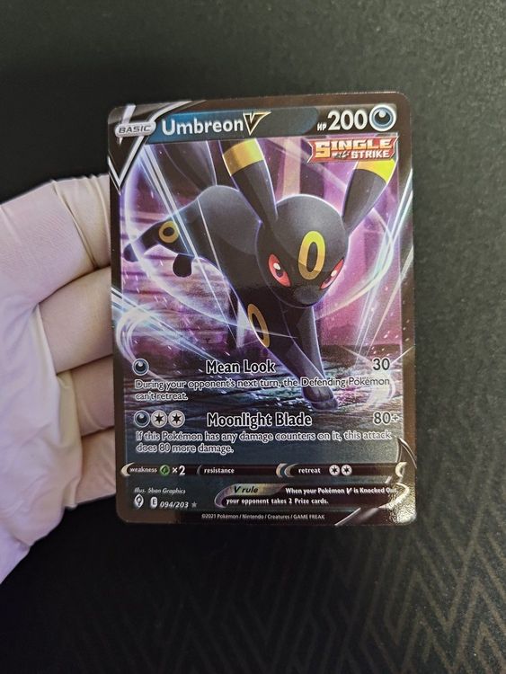 Umbreon V Pokemon Karte (Gebraucht) in Killwangen für CHF 3 – mit ...