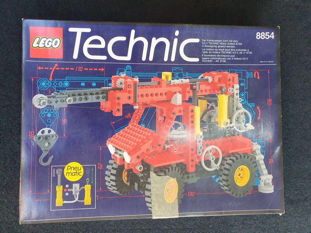Lego Technic 8854 (Gebraucht) in für CHF 22 – mit Lieferung auf Ricardo ...