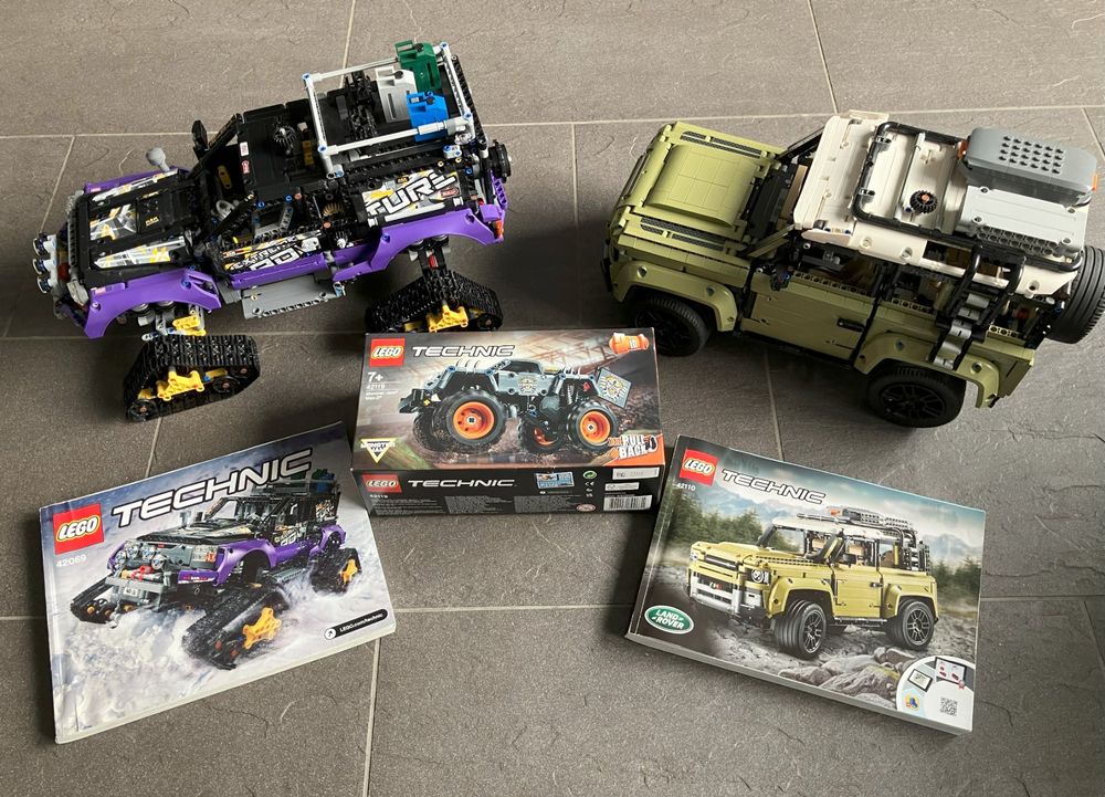 Super LEGO Technic Paket - Land Rover 42110 - 42119 u. 42069 (Neu ...
