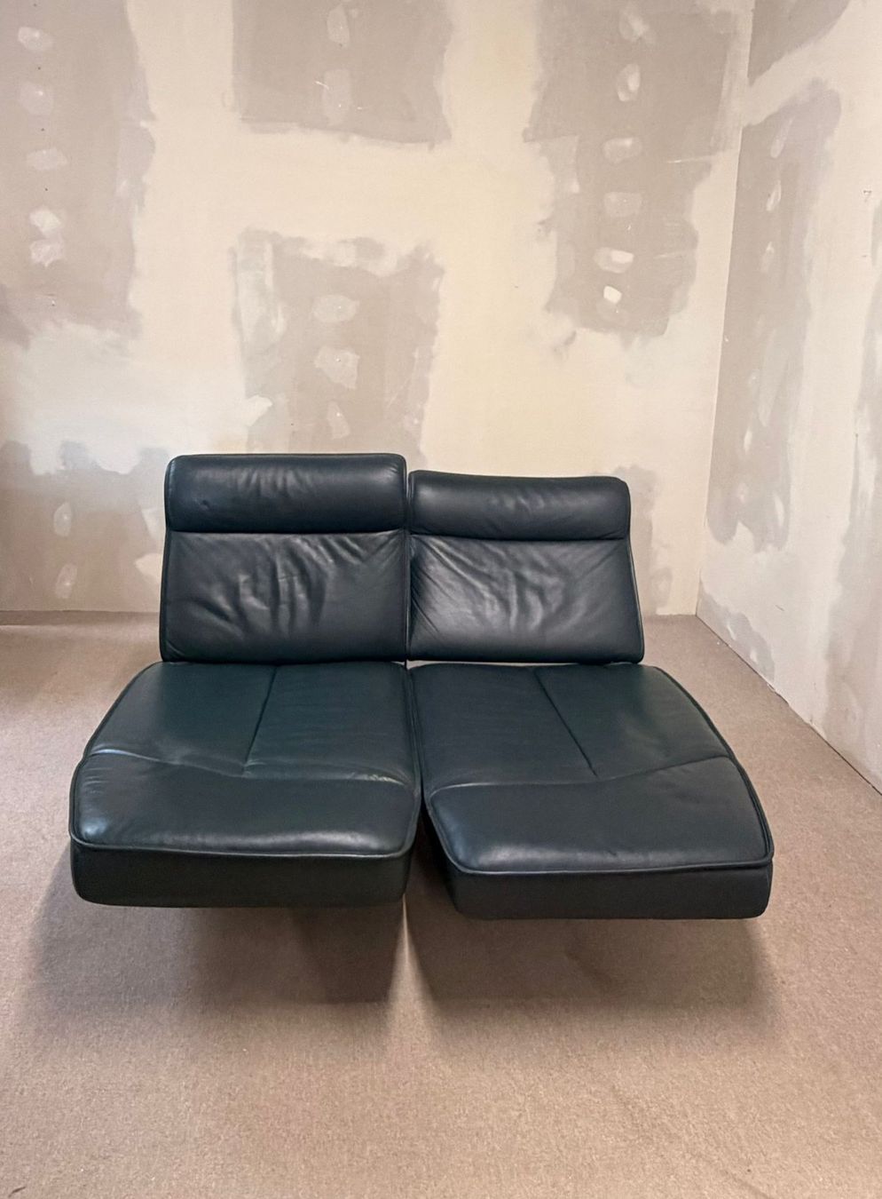 De Sede DS 450 Twist Leder Sofa designt von Thomas Althaus (D'occasion ...