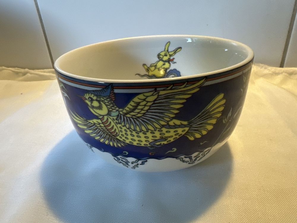 Bopla! Müesli Schale Porzellan Vögel Elefant Hirsch (Gebraucht) in Zürich für CHF 12 – mit ...