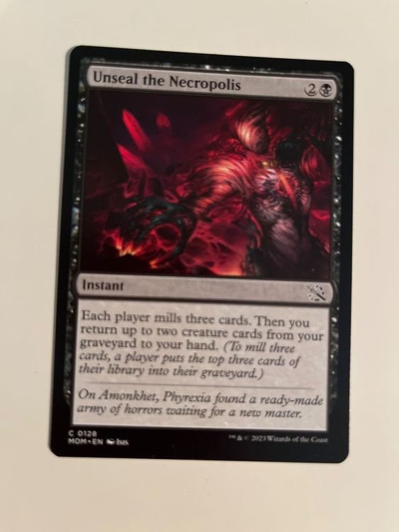 1 x Unseal the Necropolis - Magic: The Gathering - MtG (Gebraucht) in ...