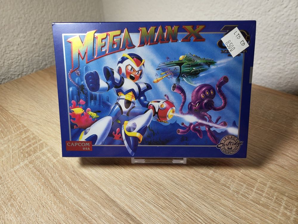 SNES/Mega Man X 30th Anniversary/SEALED (Neu und originalverpackt) in ...