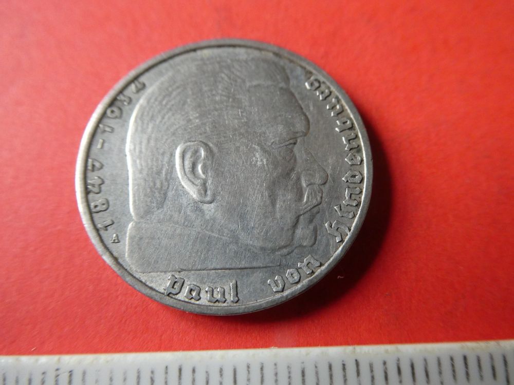 Dt. Reich 1937 A, 2 Reichsmark - Silber (Gebraucht) in Hinterforst für CHF 7 – mit Lieferung auf ...