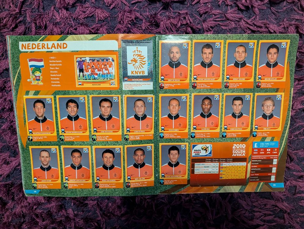 Album Panini FIFA WorldCup South Africa 2010 – Swiss Edition (Gebraucht ...