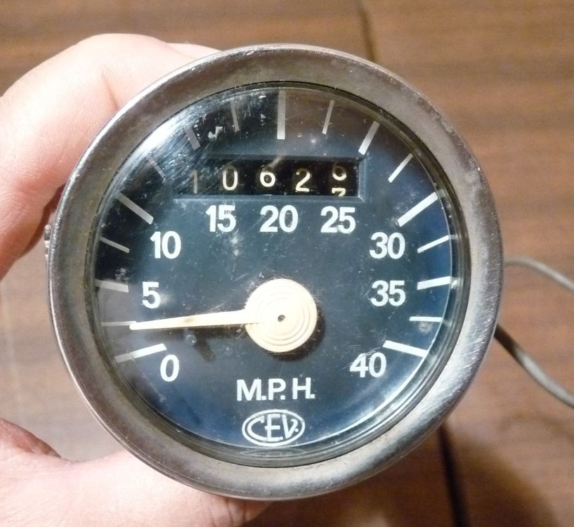 Tacho CEV bis 40 M.P.H. Original (Gebraucht) in huttwil für CHF 60 ...