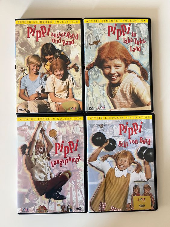 Pippi Langstrumpf DVD 4 Filme, Astrid Lindgren (Gebraucht) in ...
