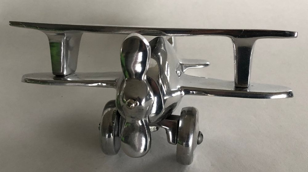 ART DECO Flugzeug Display - 1motoriger Doppeldecker (Neu (gemäss ...