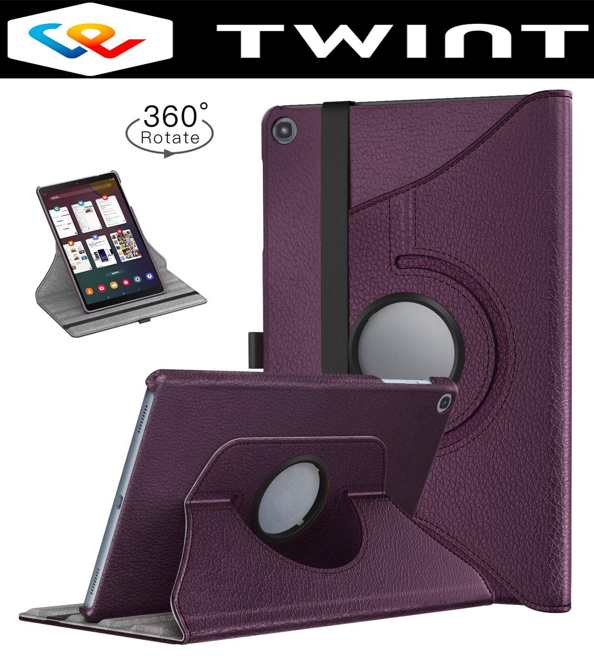 Hülle Case Book Cover für Samsung Galaxy TAB A 10.1 2019 (Neu und ...